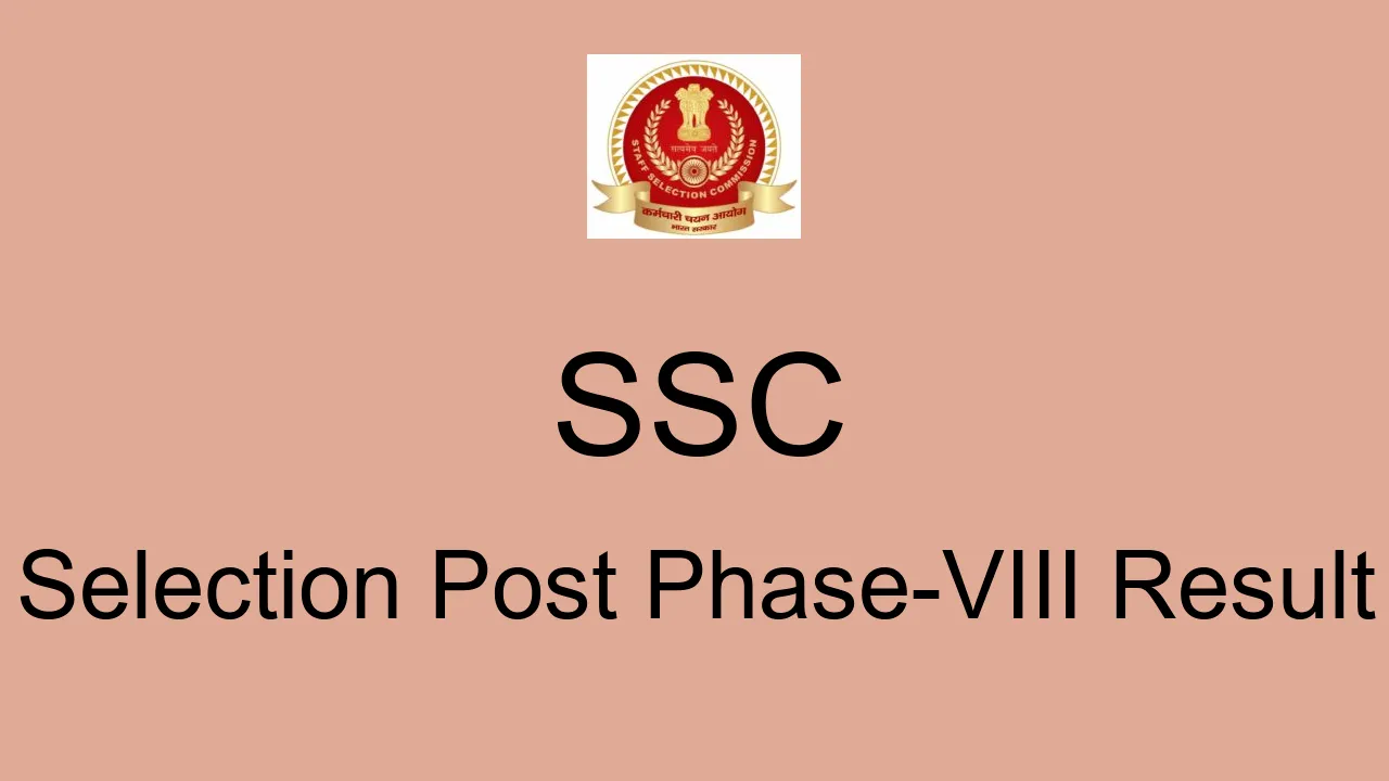 SSC Selection Post Phase 8 Result 2022 Direct Download Link, How to ... SSC Selection Post Phase 8 Result 2022 Direct Download Link, How to ...