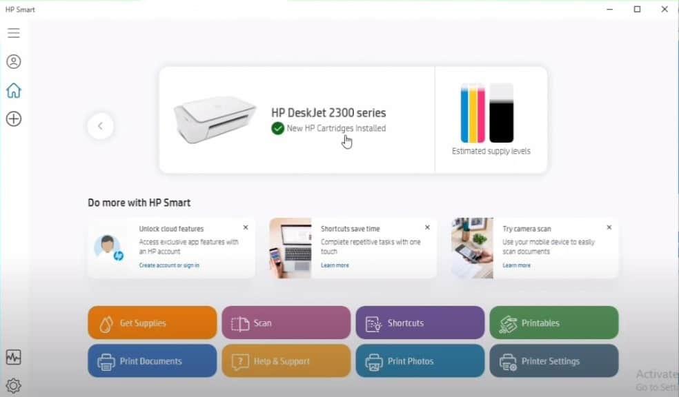 HP Deskjet 2331 Printer Driver Software Download & Install Process ...