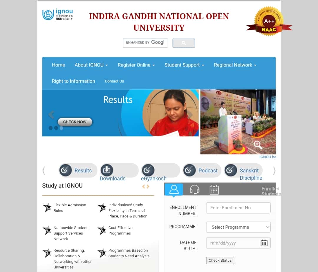 IGNOU Hall Ticket 2023 Admit Card for December 2023 TEE - INDIA JOB RESULT