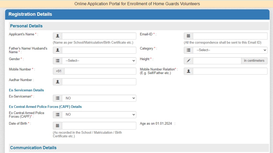 Delhi Home Guard Recruitment 2024 Apply Online for 10285 Posts : दिल्ली ...